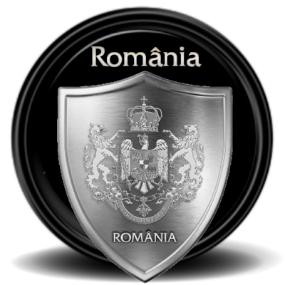 Român,Românesc,România: România Logo Icon 3D