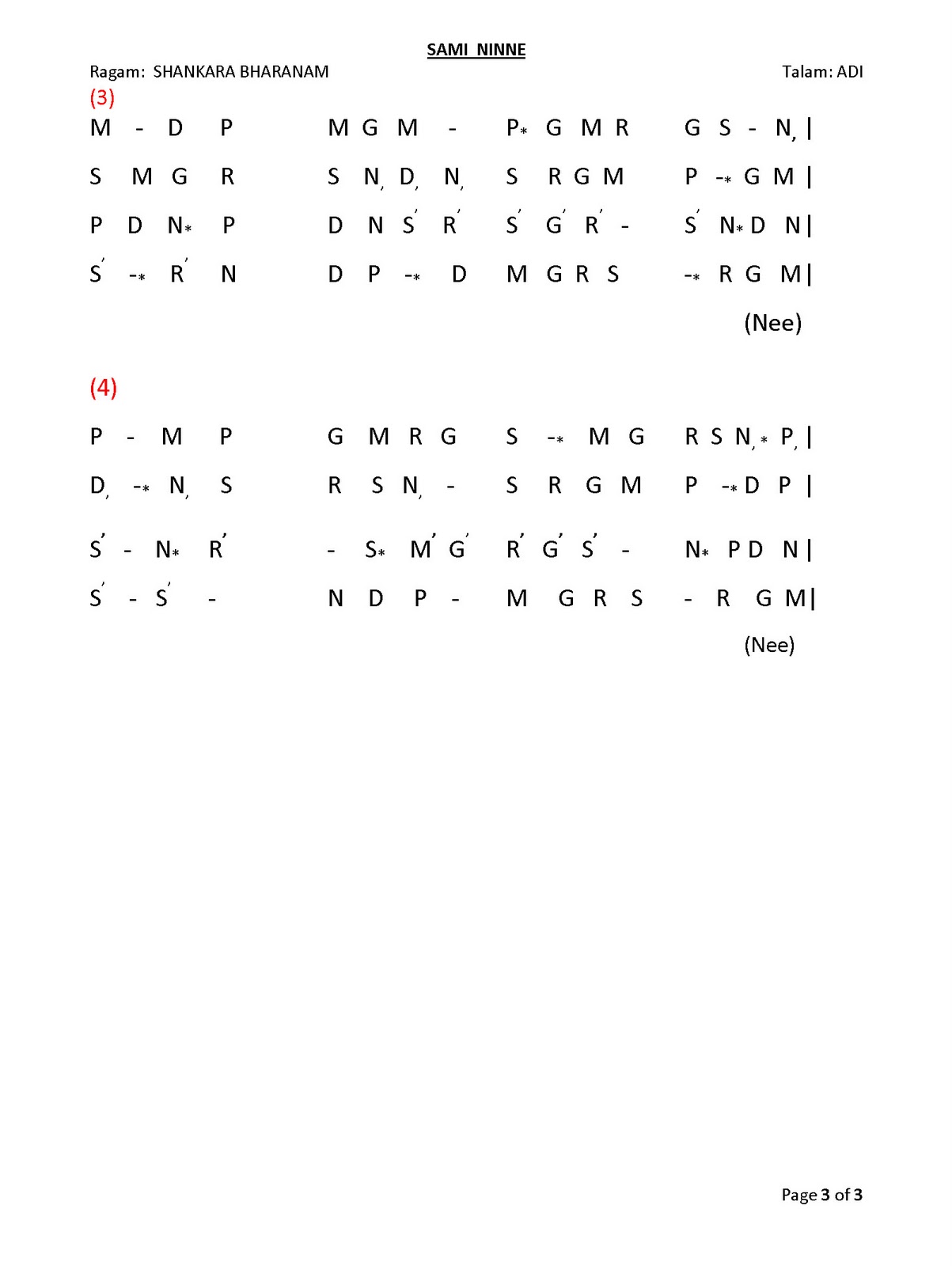 Dr. Vasundara Iyengar - Carnatic Music: Saami Ninne Kori ...