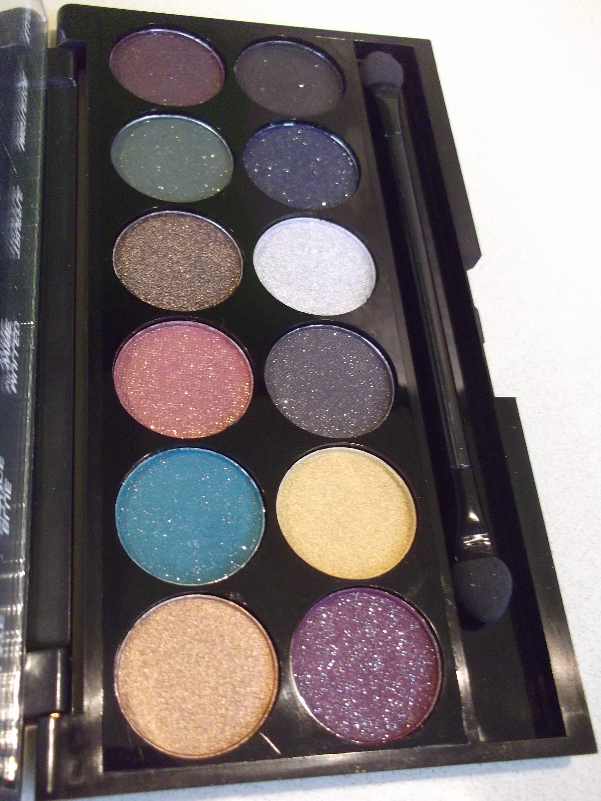 Sleek MakeUP i-Divine Sparkle 2 Palette Swatches | British Beauty Blogger