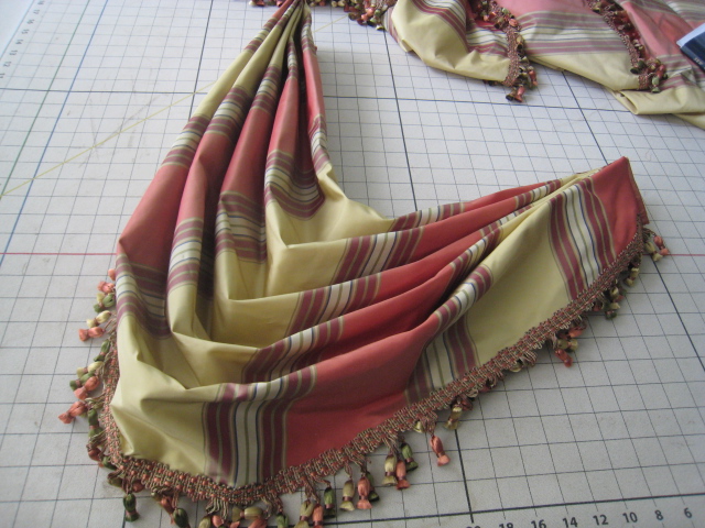 Leatherwood Design Co: Bustle Swags, Point to Point Swags, or Drapery Swags