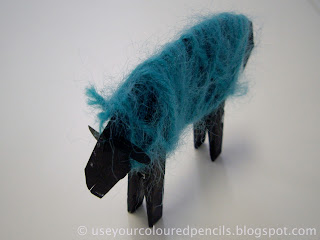 Use Your Coloured Pencils: Sheep