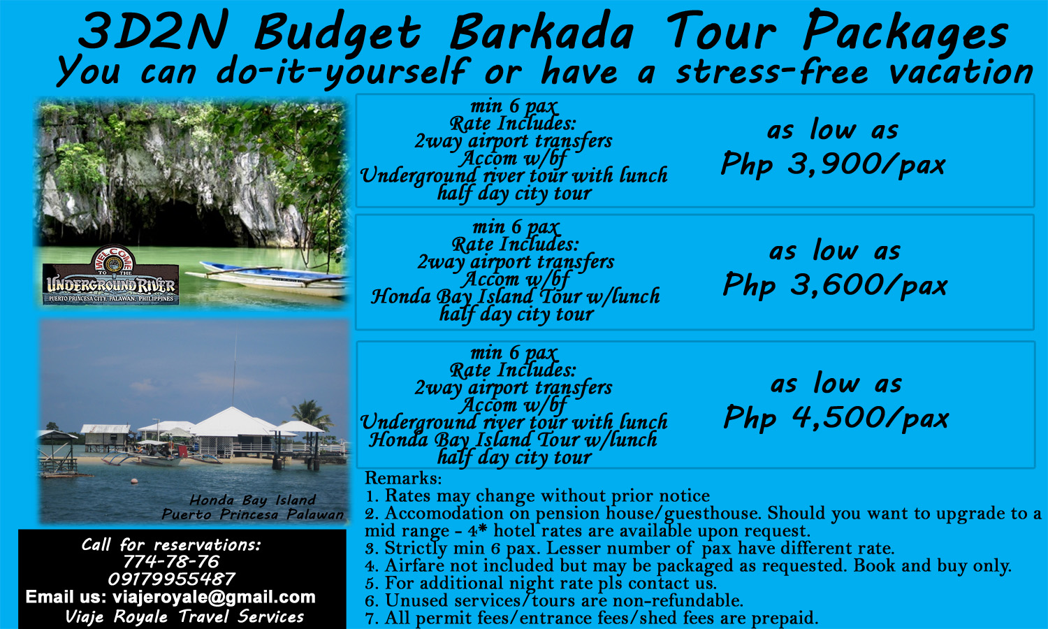 Viajero: Budget Palawan Package