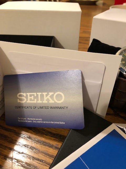 [SEIKO ALPINIST SARB017] Packaging Details : r/Watches