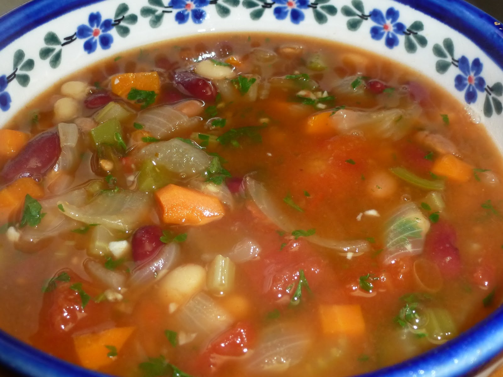 My Adventures Testing 1000 Vegan Recipes: Three Bean Soup