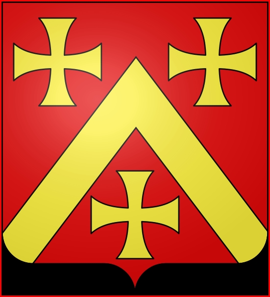 LA FRANCE : CHÂTEAUX: Blason de la maison des La Forest