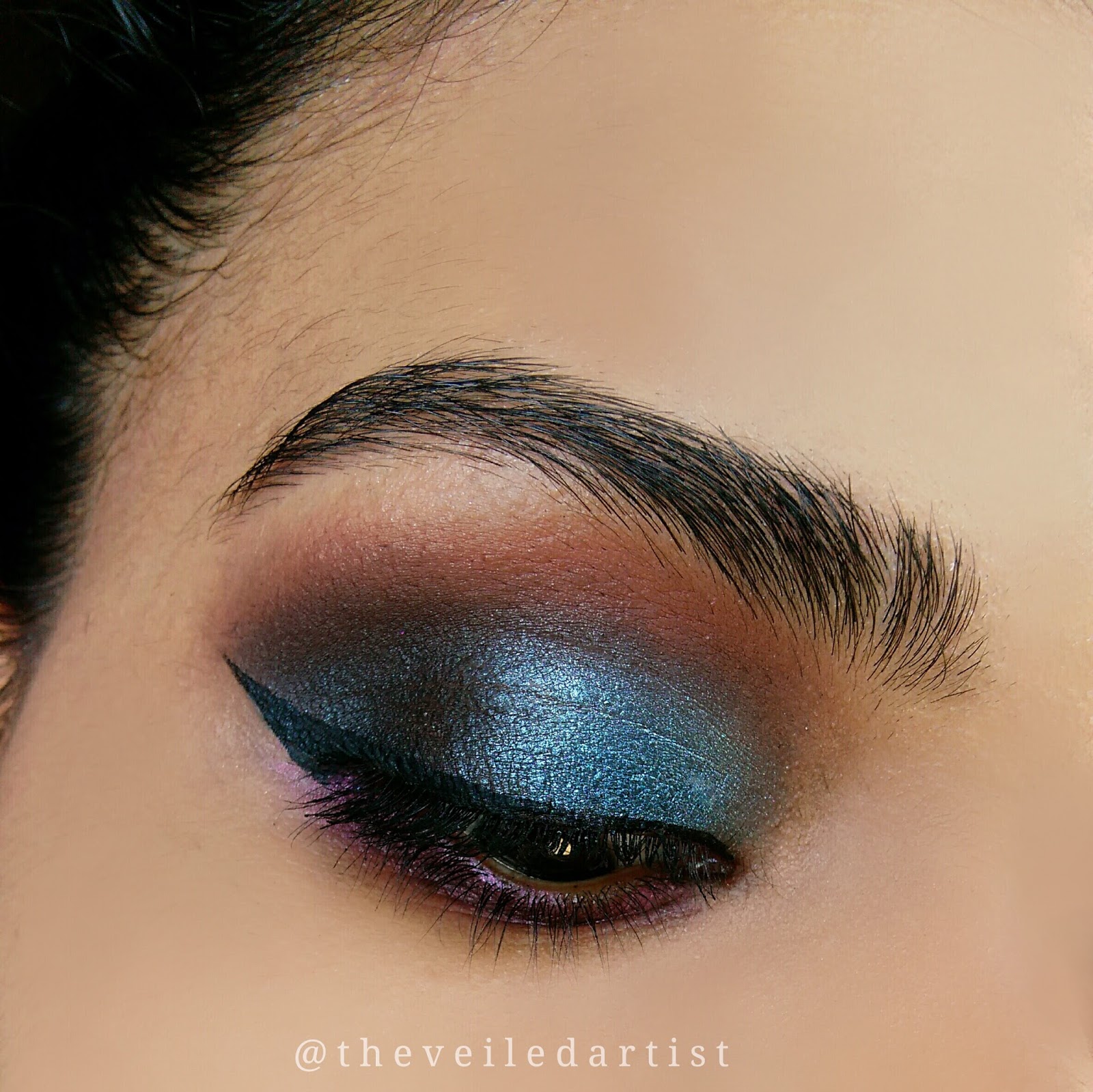 Gunmetal/Silver Smokey Eyes Tutorial(Beginner friendly with just 6 ...