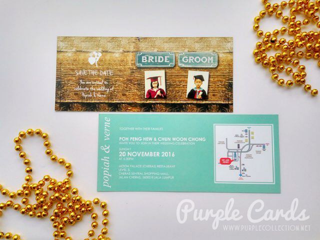 Childhood Wedding Card