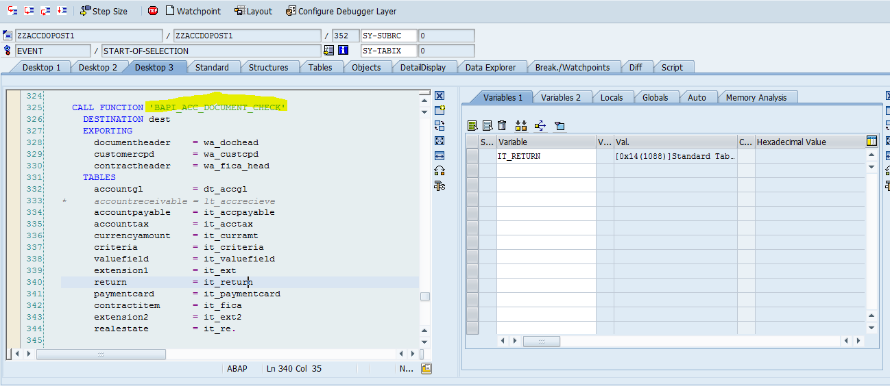 SAP ABAP Central: Posting FI Documents Using Flat File Interface- SAP FI-CO