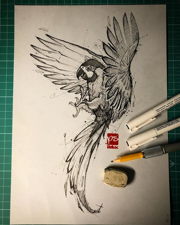 Design Stack: A Blog about Art, Design and Architecture: Fineliner Ink ...