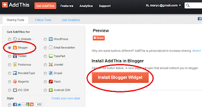 Options for adding gadgets to your blog | Blogger-Hints-and-Tips