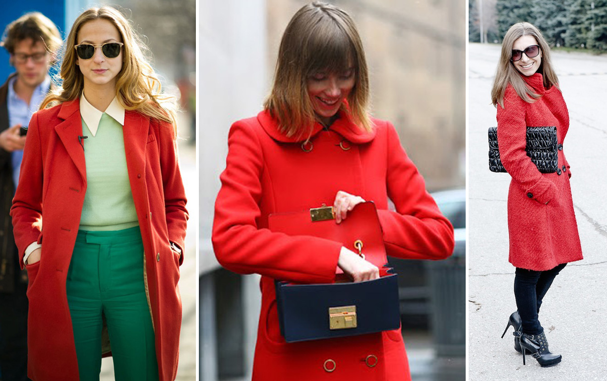 FASHION IN THE SKY : TENDENCIAS: El saco Rojo