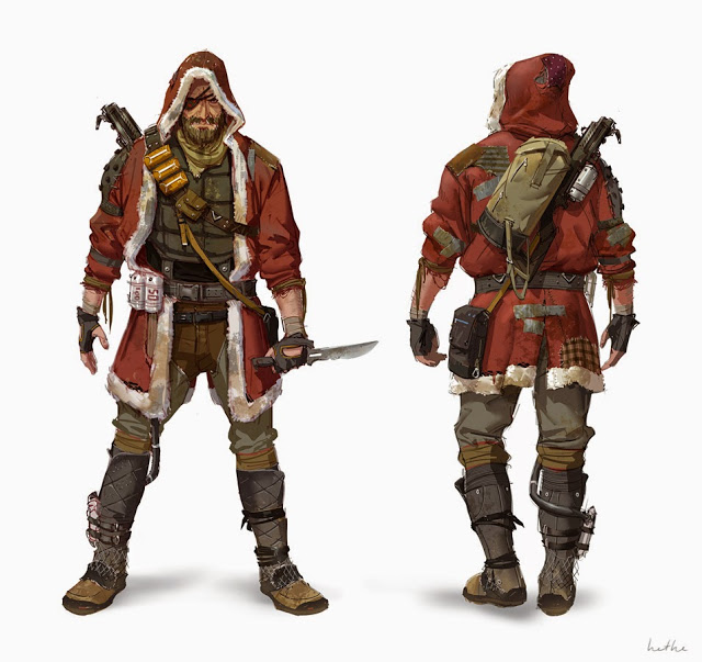 Seduced by the New...: Character Concept Art