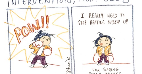 cartoonconnie comics blog: Intervention, Fight Club