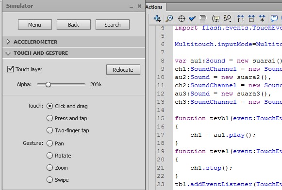 AS3 Multitouch untuk membuat games Tutorial, Ebook, Template dan Sample ...