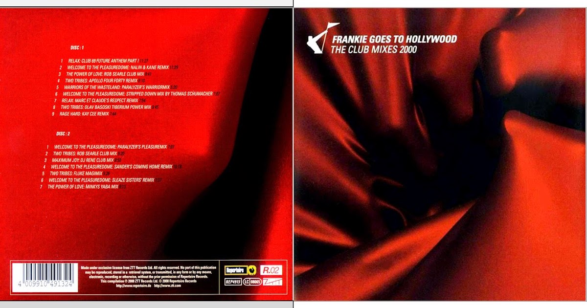 MUSICOLLECTION: FRANKIE GOES TO HOLLYWOOD - The Club Mixes 2000 - 2000