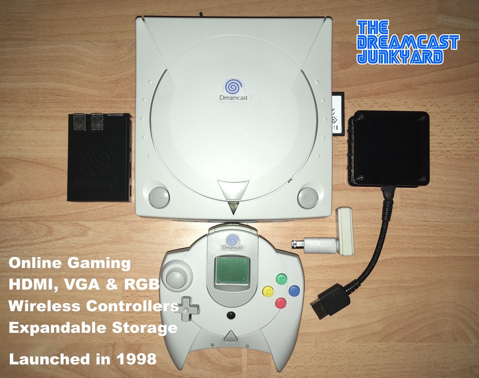 The Dreamcast Junkyard: Hardware Review: GD-ROM & Compact Flash Modded ...