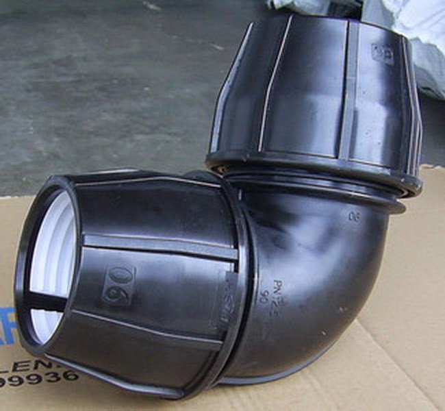 FISH COMPRESSION FITTING:pipa hdpe untuk air dan gas