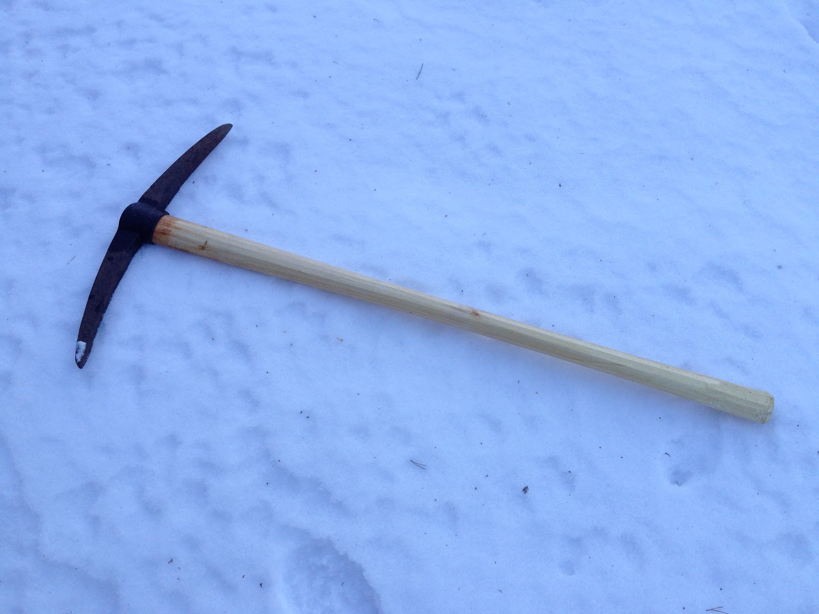 Jeg trang hakke og hakka trang skaft