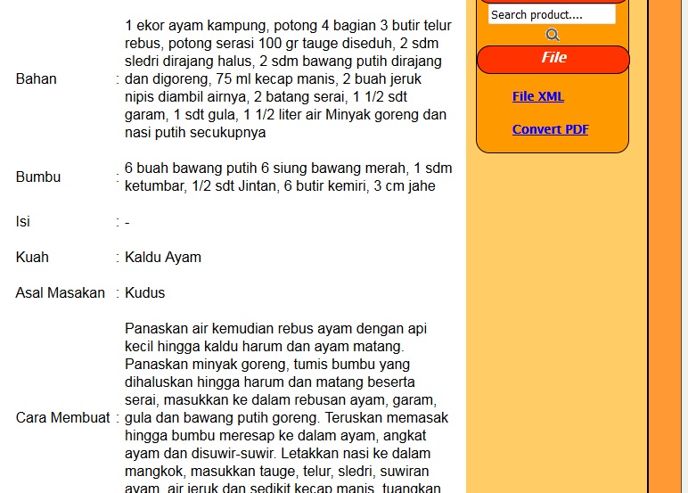 Contoh Inputan Web dengan Php Mysql + XML | 5BAB5