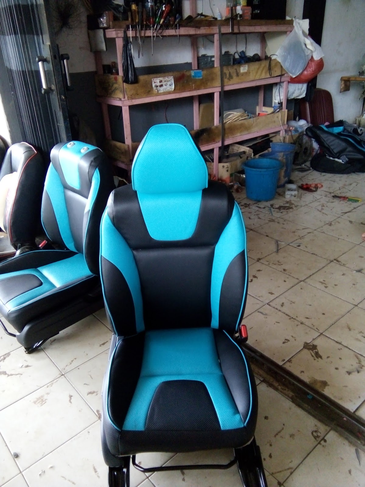 ALVARO JOK MOBIL INTERIOR CAR LEATHER SEAT VARIASI JOK DAN PLAFON MOBIL ...