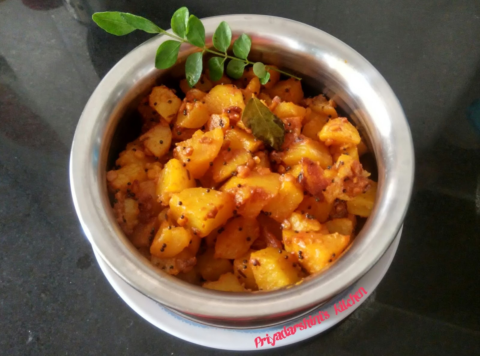 Red Potato sabzi