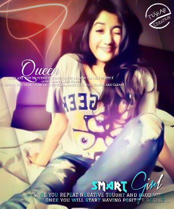 Stylish Editing Pics for Girls