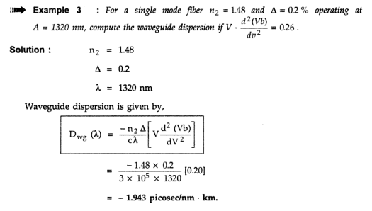 Signal Distortion in Optical Waveguide