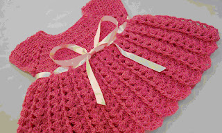 Sa invatam sa crosetam si sa tricotam: rochita crosetata pentru fetite