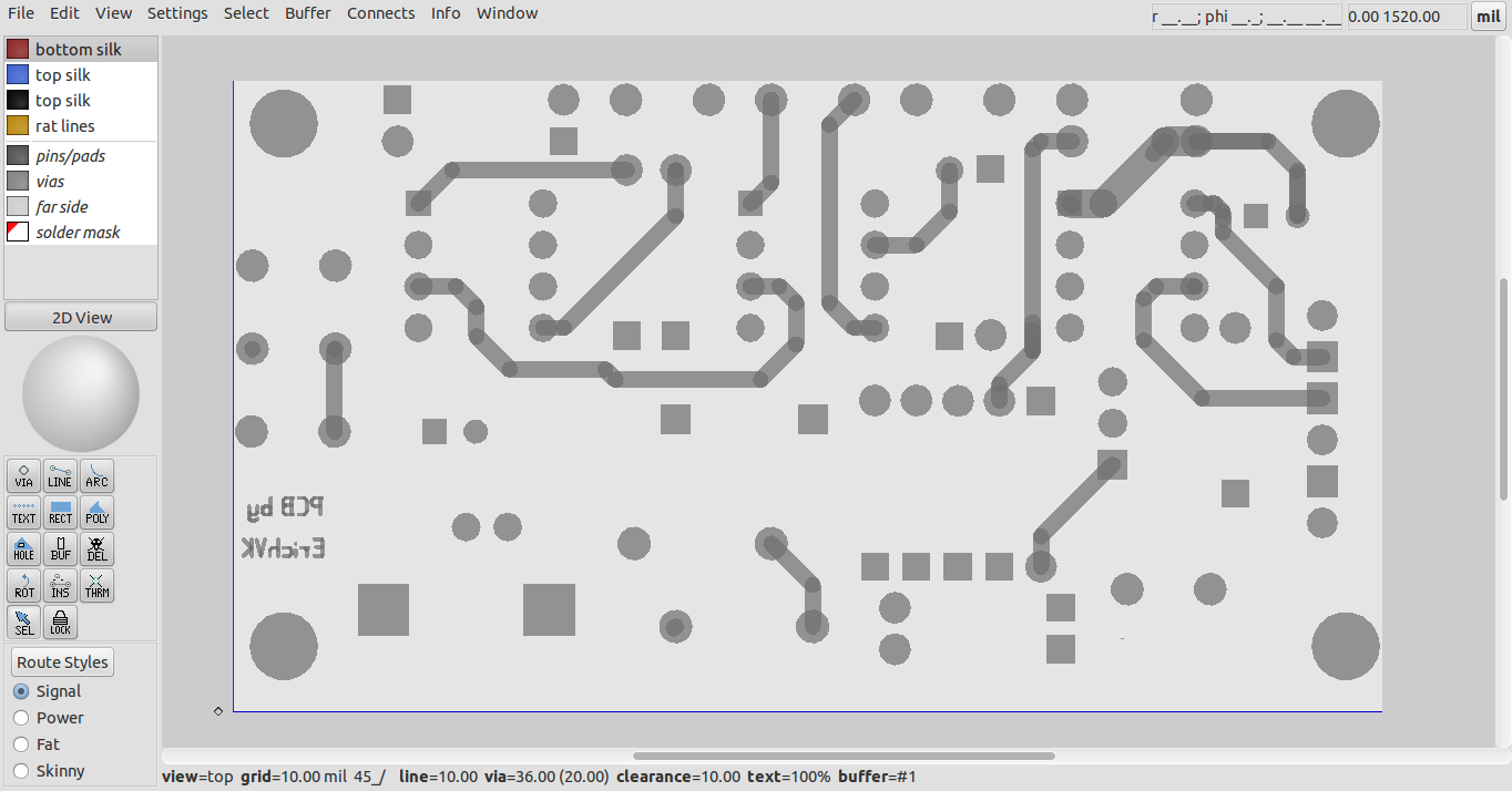 blog de VK5HSE: Importing or converting gerber files into gEDA PCB layouts