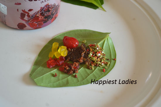 Homemade Sweet Paan/Sweet Betel Leaf - Happiest Ladies