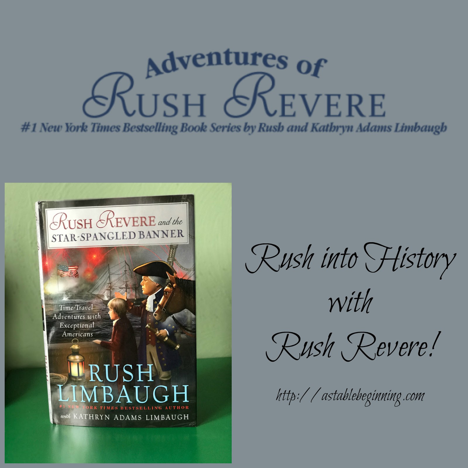 A Stable Beginning: Adventures of Rush Revere Book series ~ a TOS review