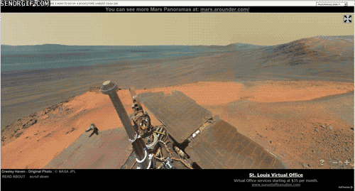 Fashion and Action: Latest Mars Panorama From The Curiosity Rover