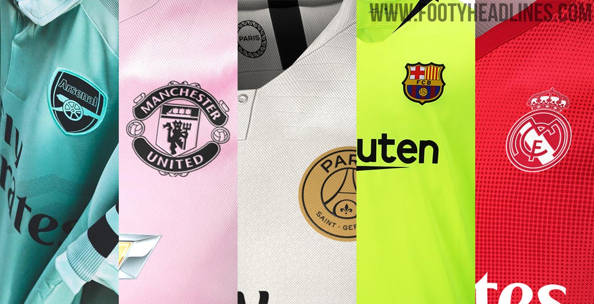 2018-19 Kit Overview - All Leaked & Official 18-19 Shirts + Info ...