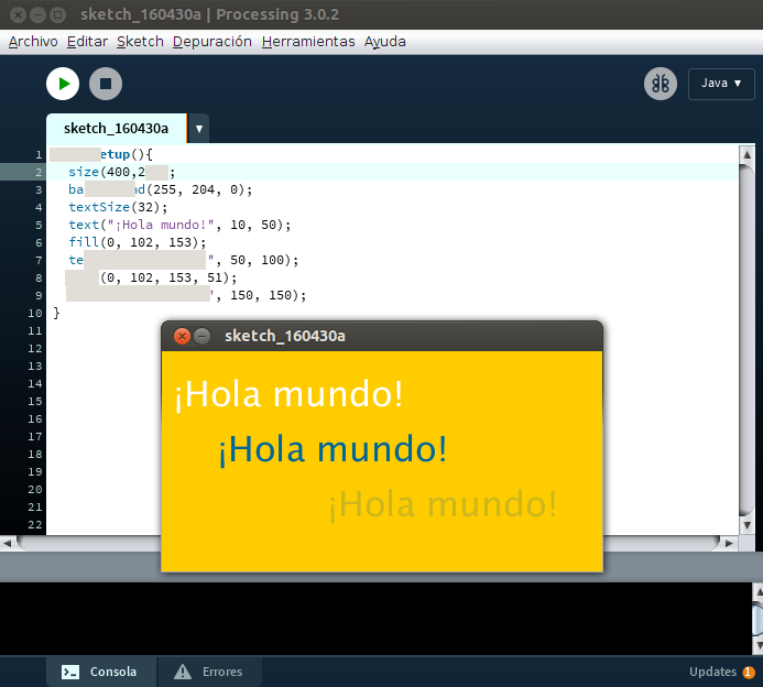 Processing en Secundaria: abril 2016