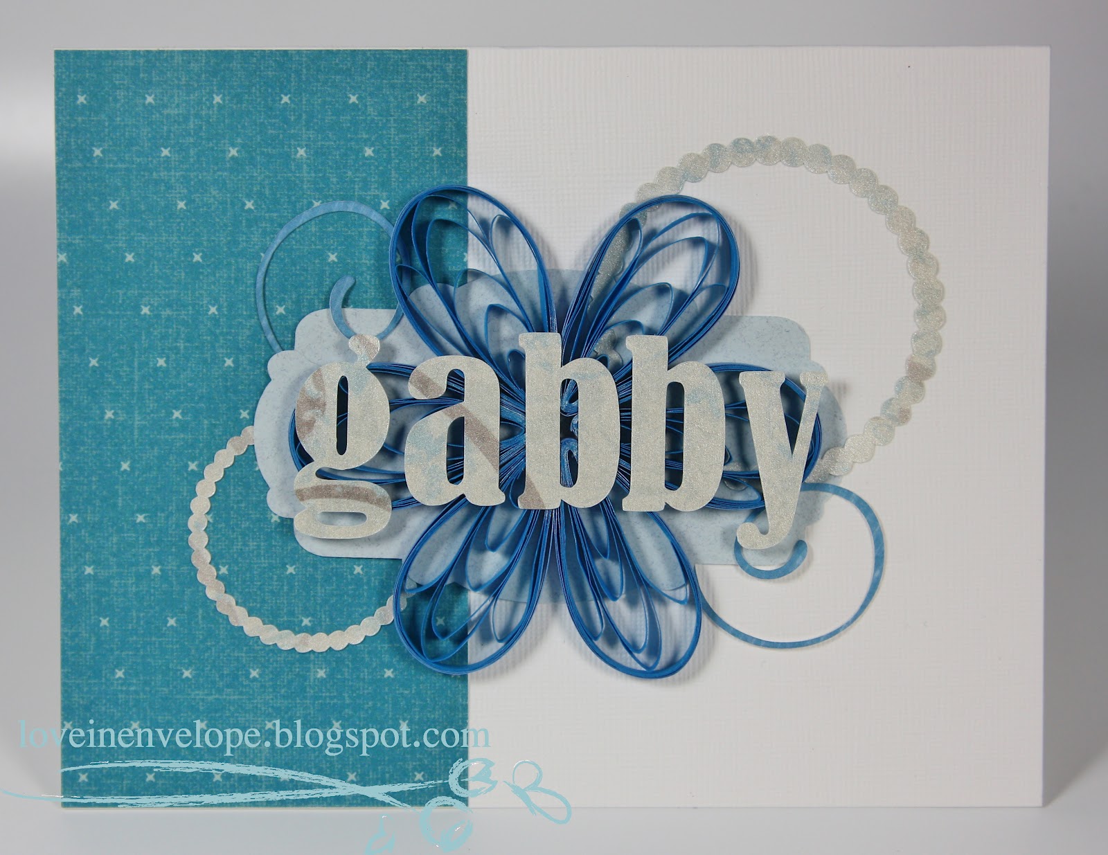 Gabby Name In Blue