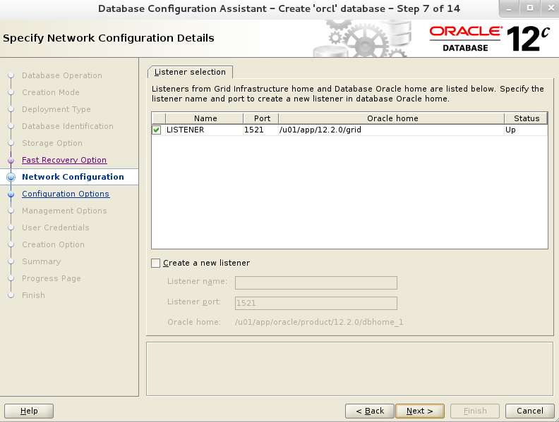 Creating Oracle Database Using Dbca In 12c R2 Oraclenext Solution To Your Oracle Problems