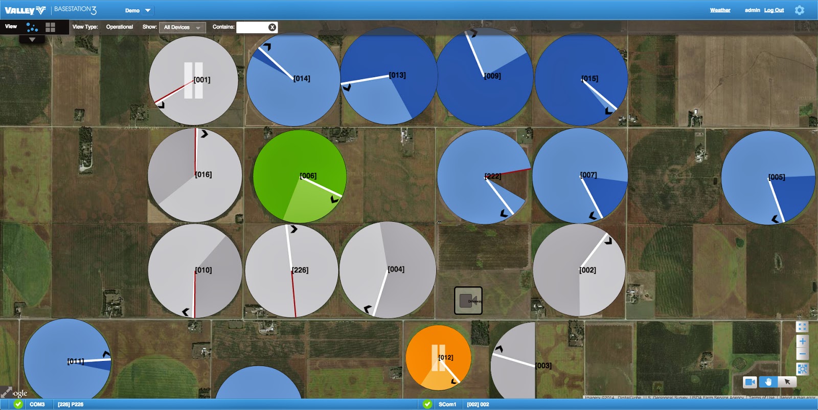 Growing the Conversation: by Valley Irrigation: Google Maps Makes ...