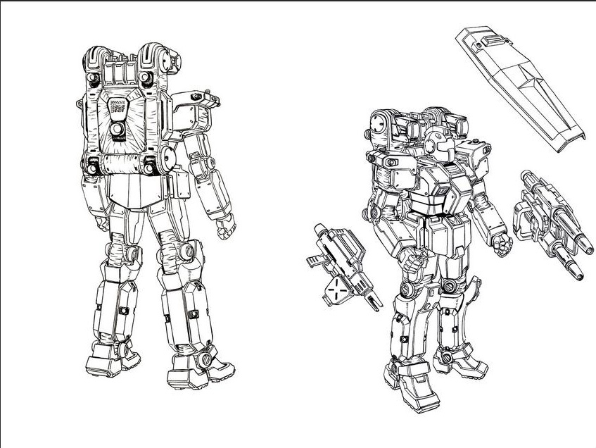 Mobile Suit Gundam Thunderbolt sample scans and images
