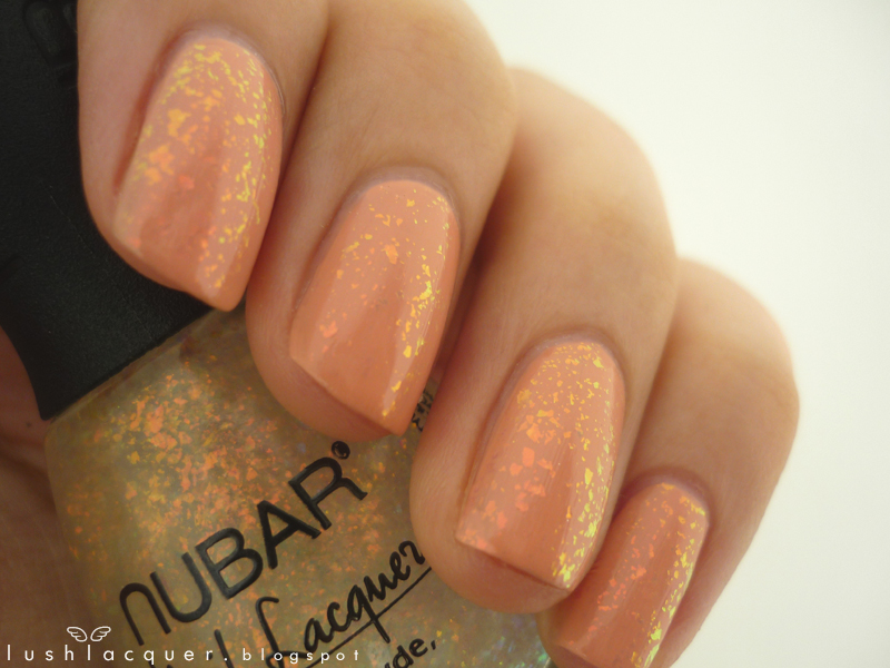 Models Own Peach Puff + Nubar 2010 | Brit Nails