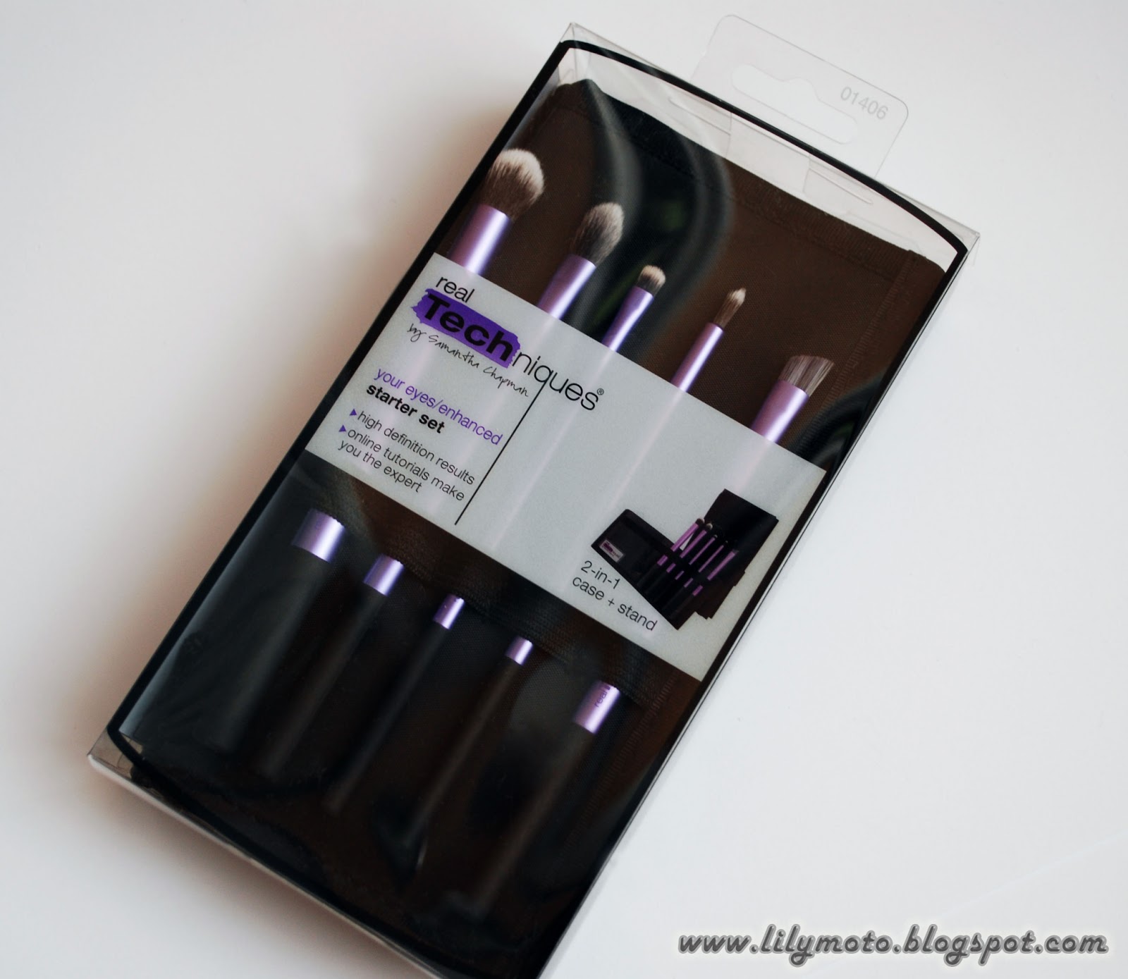 GLORYlook: Обзор набора из 5 кистей для глаз Starter set от Real Techniques