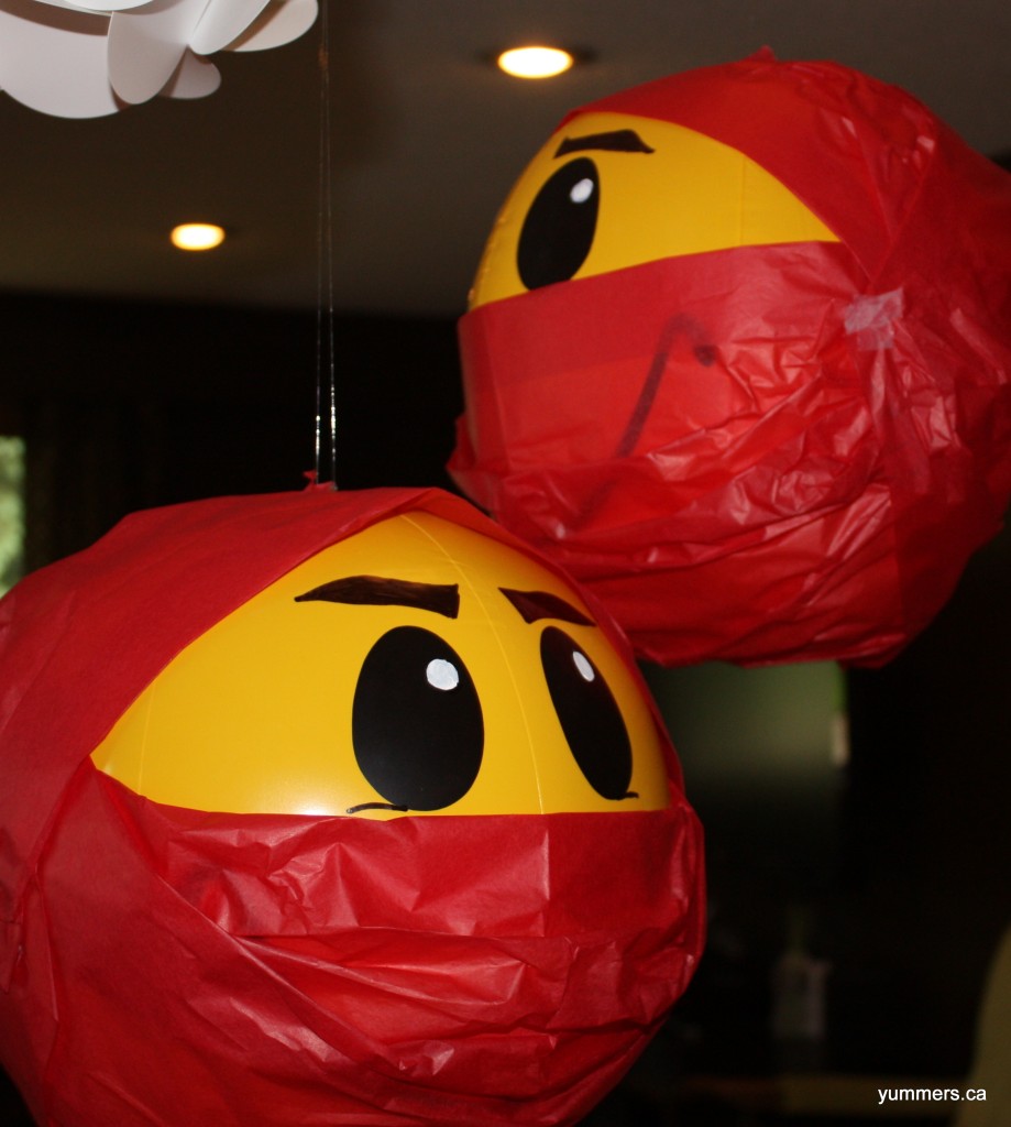 Simple Decoration for Ninja Themed Parties. Step by Step. - Oh My ...