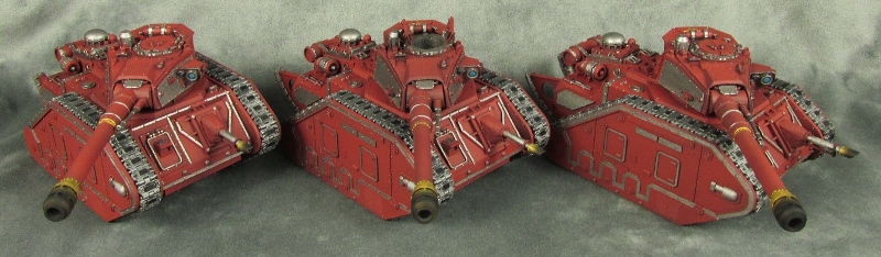 How to Lose at 40k: Mars Alpha Pattern Leman Russ Vanquishers Completed