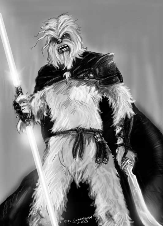 I Loved the Yeti: Not Yeti as Sith Friday: Evil White Wookiees