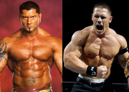 WWE WRESTLING CHAMPIONS: John Cena and Batista