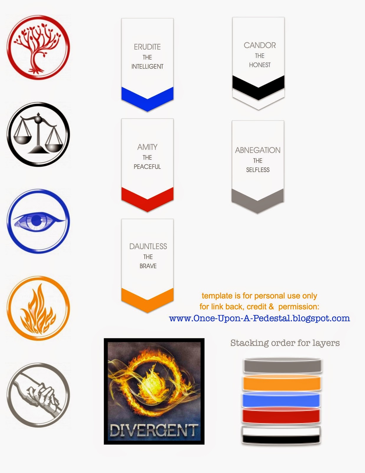 Divergent Factions Symbols