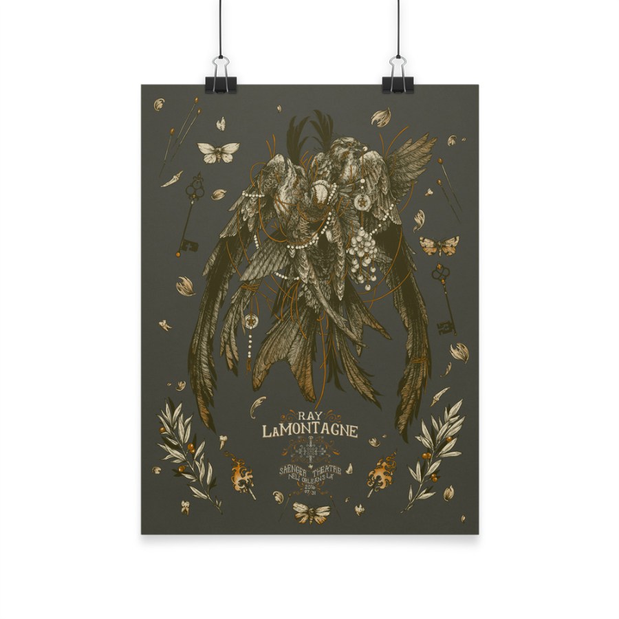 INSIDE THE ROCK POSTER FRAME BLOG: Erica Williams Original Art And ...