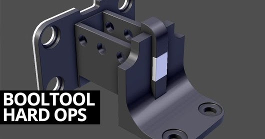 Blender-4d: Utilisation de Bool Tool comme un pro dans Blender