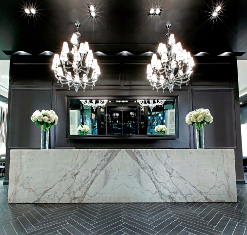 Pleasant Living: BOOK-MATCHED MARBLE