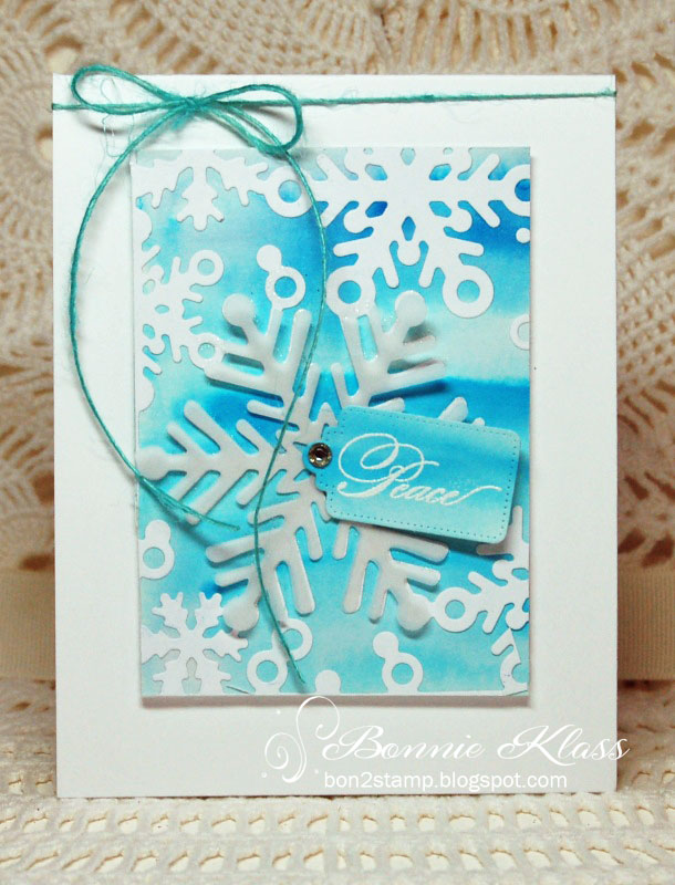 Stamping with Klass: Another Snowflake Card