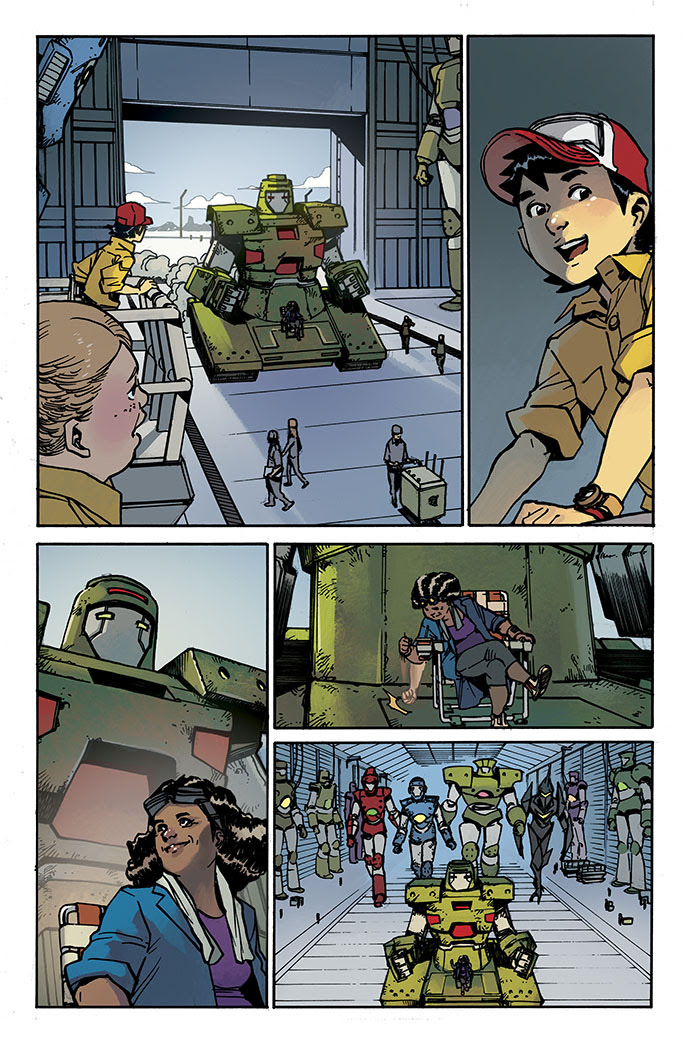 BOOM! Studios Preview: Mech Cadet Yu #5 - Brings The Fight! - Comic ...